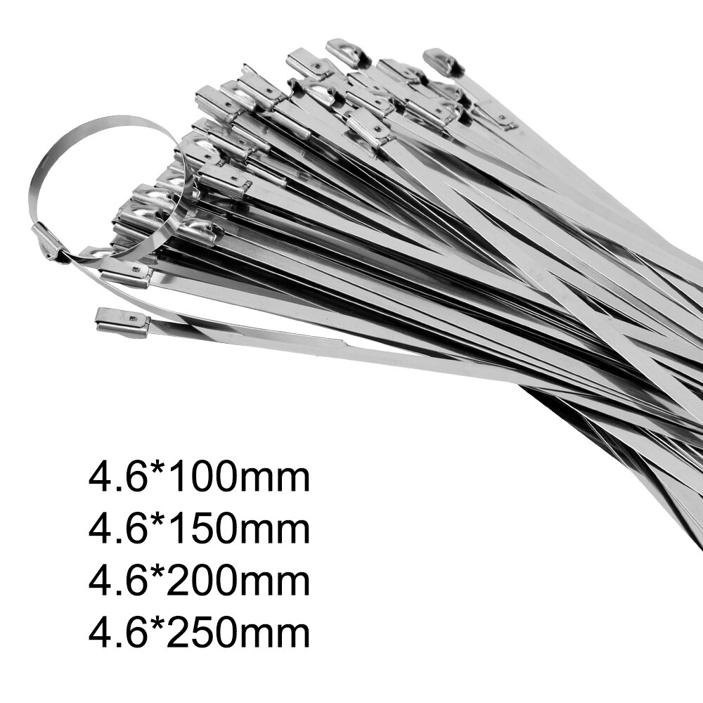 4.6mm Width 100 piece/Set Stainless Steel Cable Ti... – Vicedeal