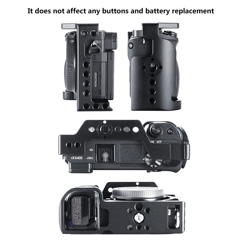 UURig C-A6400 Metal Camera Cage Rig for Sony Alpha... – Vicedeal