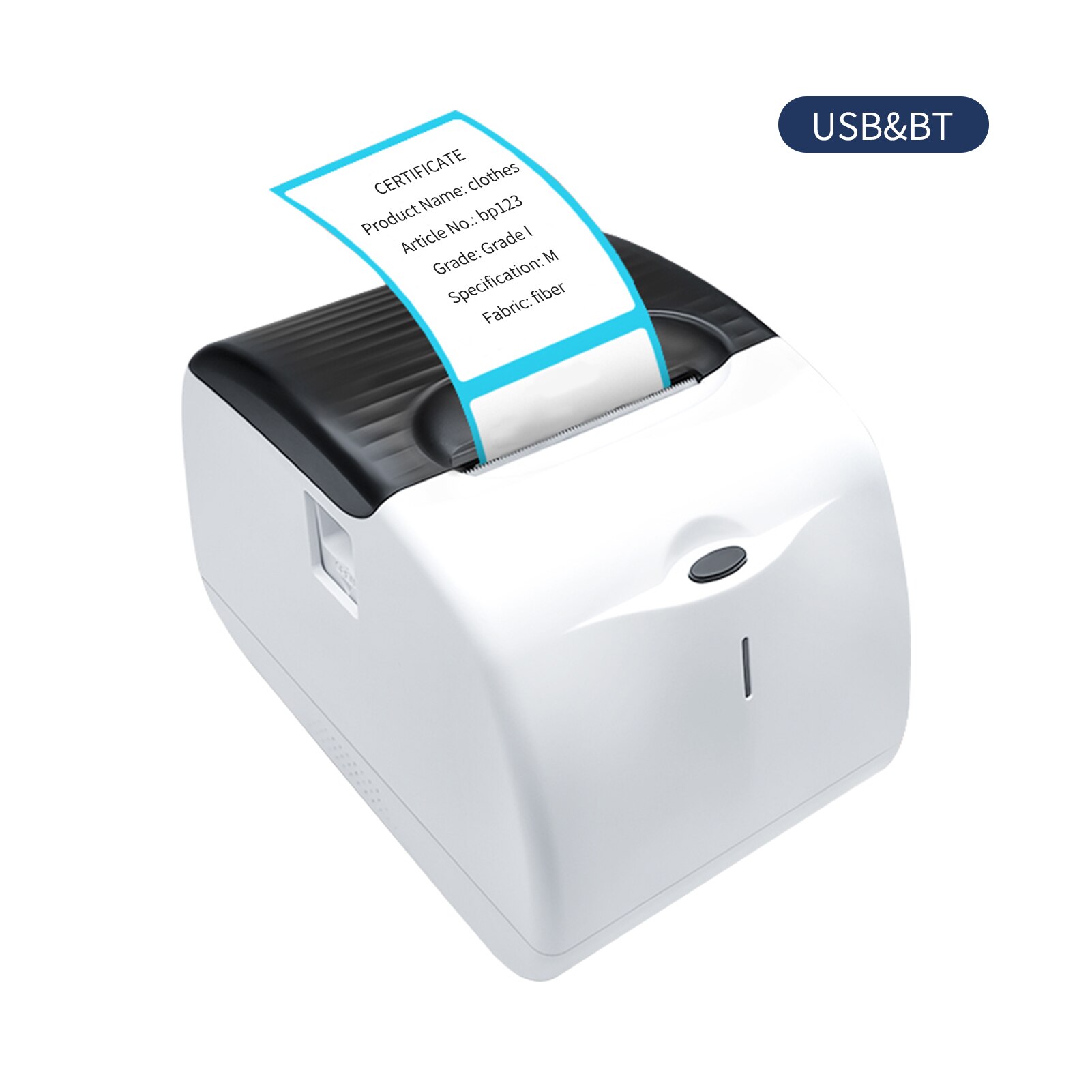 58mm Thermal Label Printer USB+BT Connect Wireless... – Grandado
