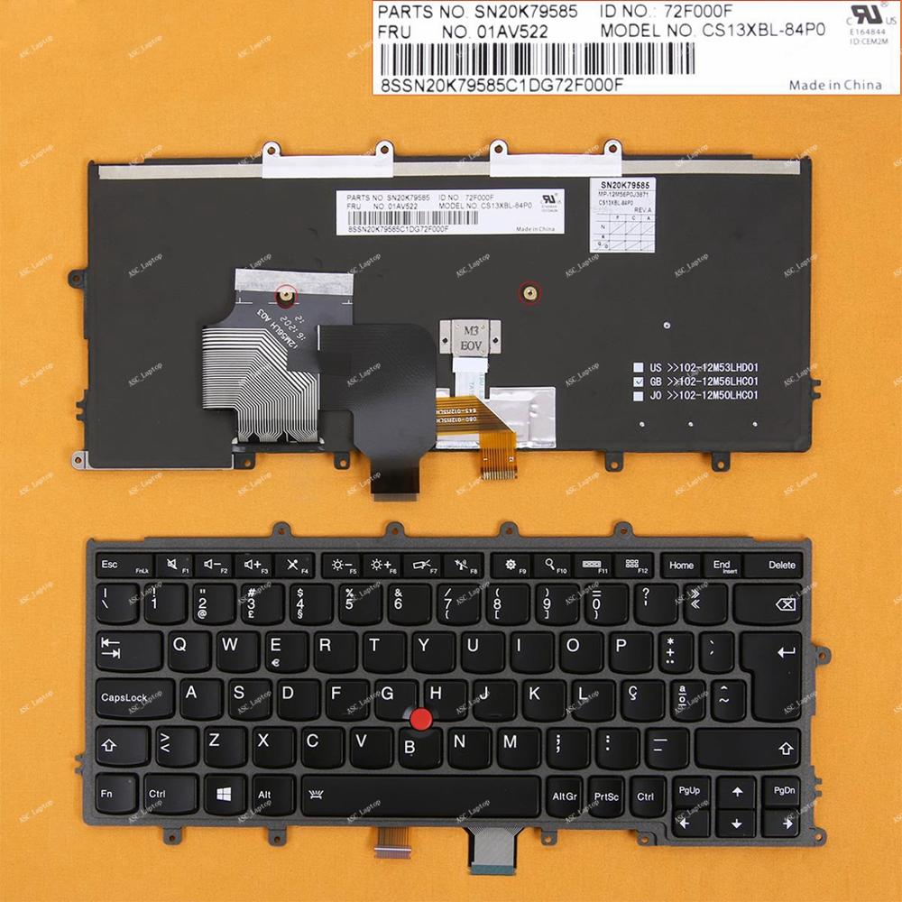 PT Portuguese Teclado Keyboard for IBM Lenovo Thin... – Vicedeal