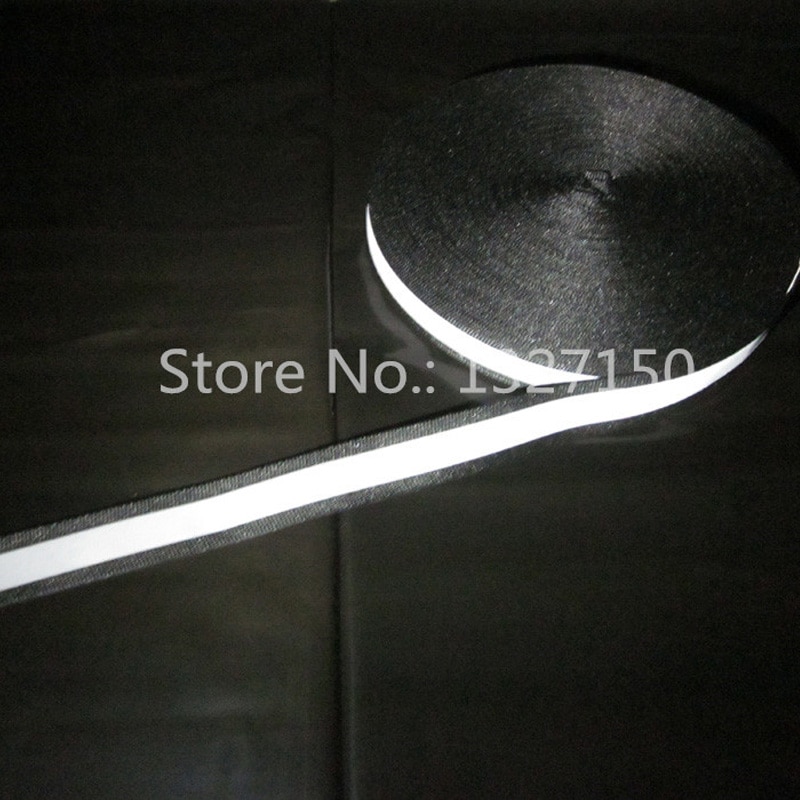 20mmx5m Balck Reflective Fabric Tape Strip Edging ... – Grandado