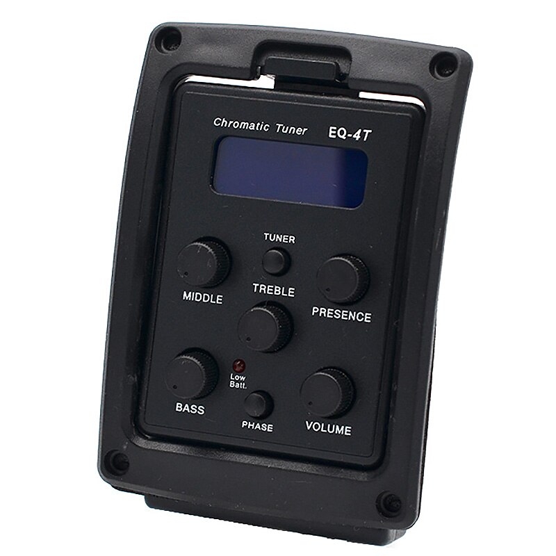 EQ-4T 4 Band Pickup EQ Preamp with Tuner for Acous... – Grandado