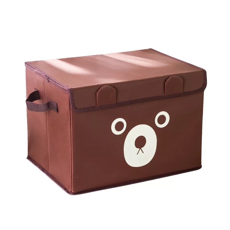Fabric folding cartoon storage box Kids Toy organi... – Grandado