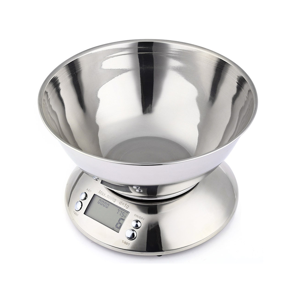 Digitale Keukenweegschaal Rvs Voedsel Weegschaal G... – Vicedeal