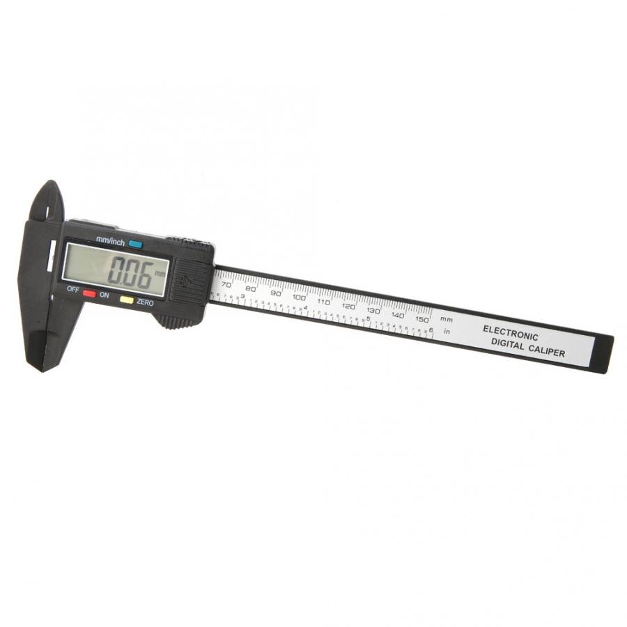 150mm 6 Inch Digital LCD Carbon Fiber Vernier Cali... – Grandado