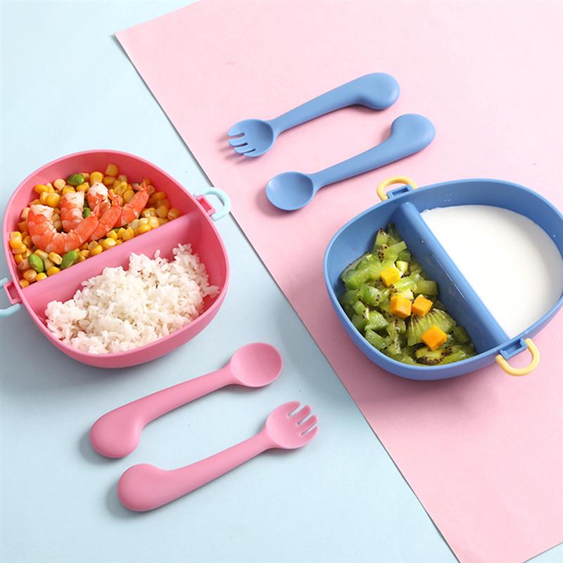 1 Set Lovely Baby Toddler Eating Plate Non Slip Pl... – Vicedeal