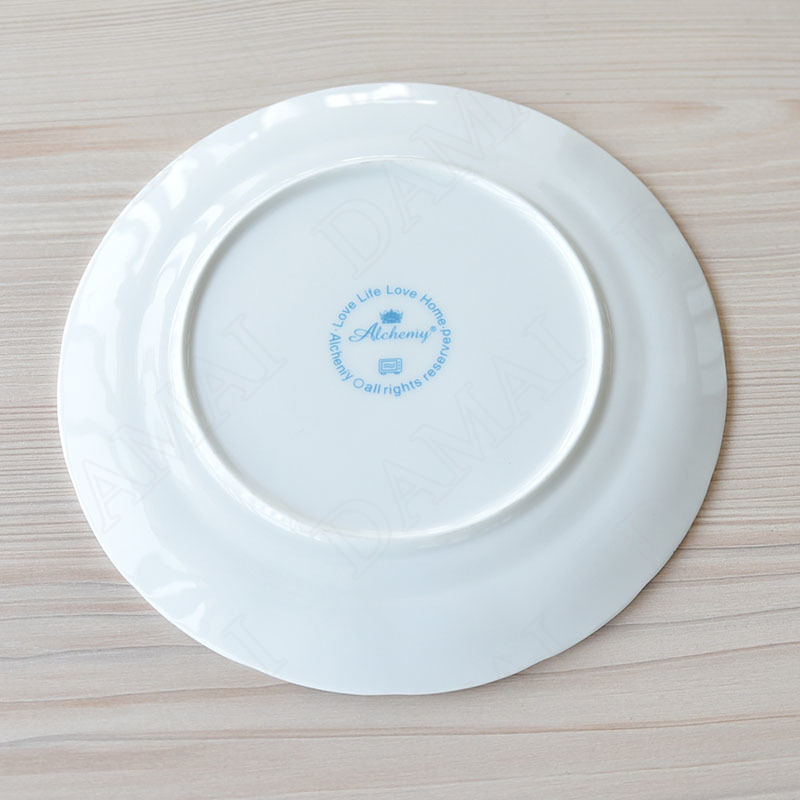 European Ceramic Plates Flowers Decorative Dinner ... – Grandado