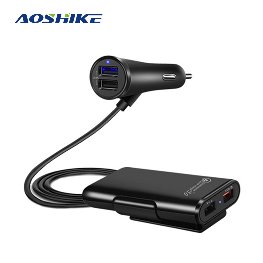 AOSHIKE 12V 24V QC 3.1A Car Charger For Phone Rear... – Grandado