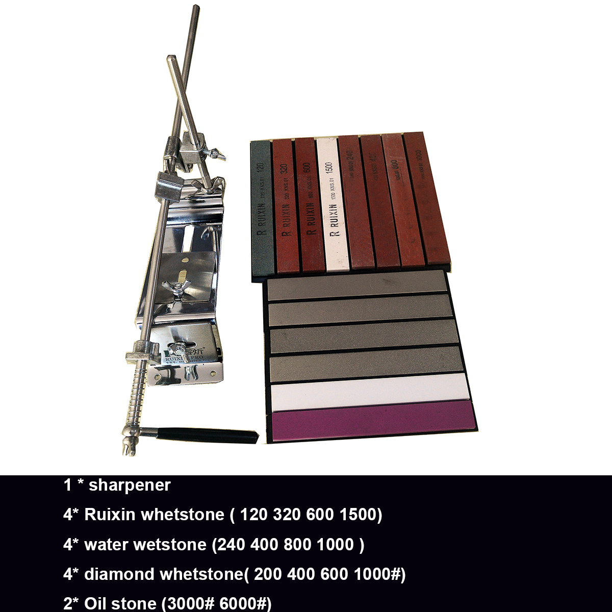 Ruixin pro Steel Knife Sharpener Tool Sharpening M... – Vicedeal