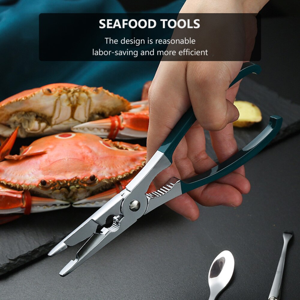 1 Set 3Pcs Crab Lobster Tools Seafood Shell Spoon ... – Grandado