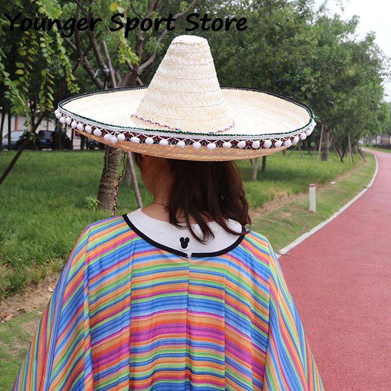 Mexican Style Summerstraw Hat Men Women Beach Sun ... – Grandado
