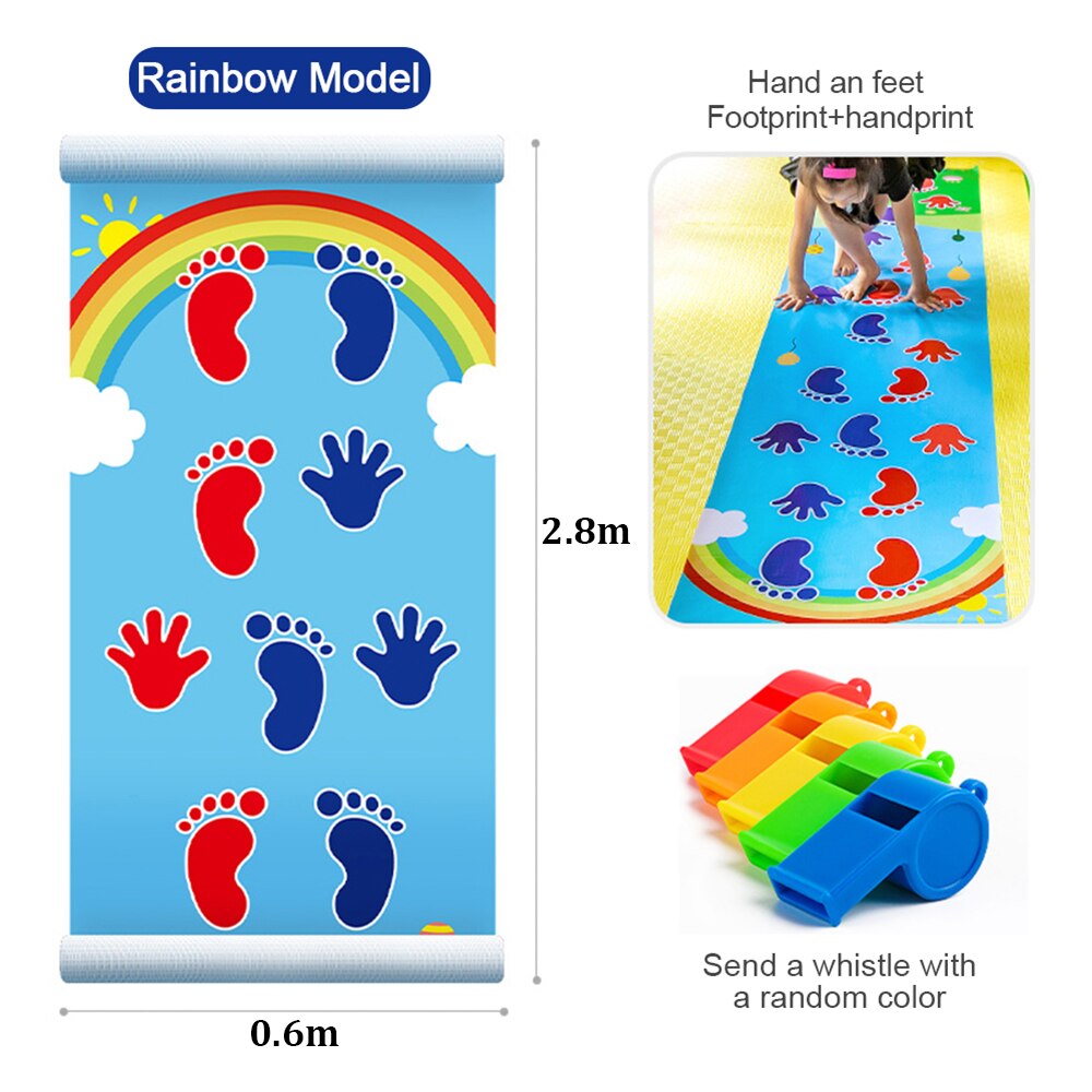 Kid Hopscotch Play Mat Carpet Baby Sport Jumping R... – Grandado