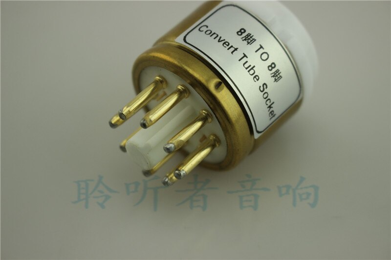 Gold-plated 8-pin to 8-pin tube conversion seat to... – Grandado