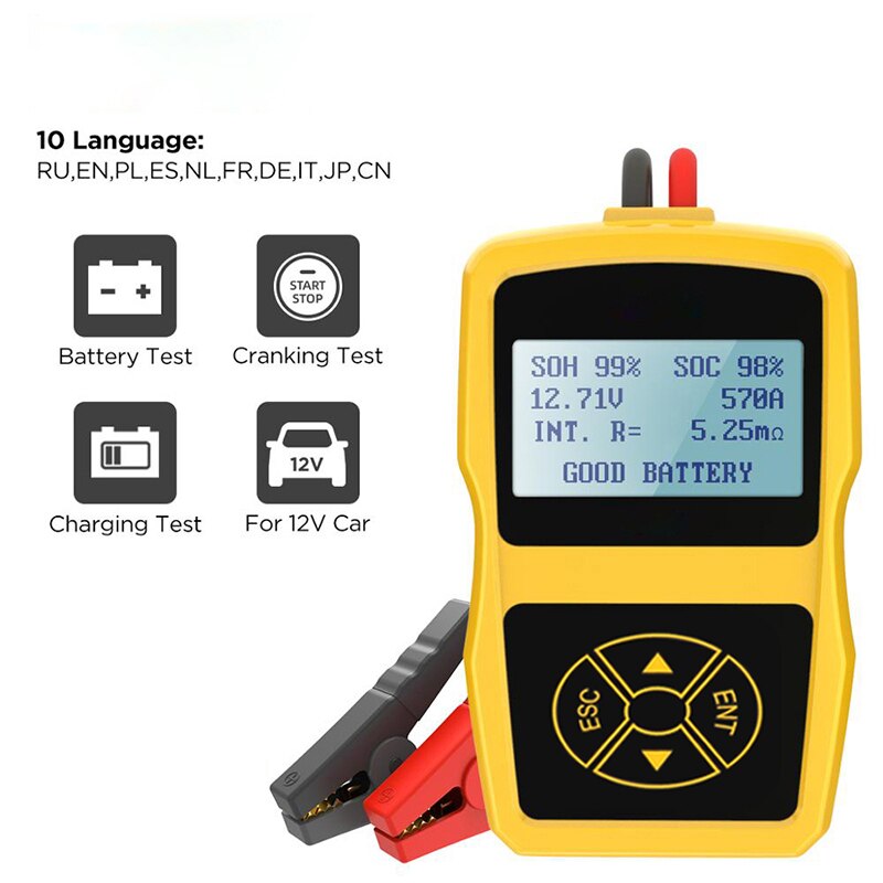 12v Car Battery Tester Digital Automotive Diagnost... – Grandado