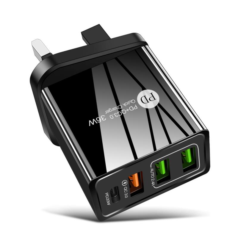 Chargeur USB rapide 3.0, prise murale ue/US, adapt... – Grandado