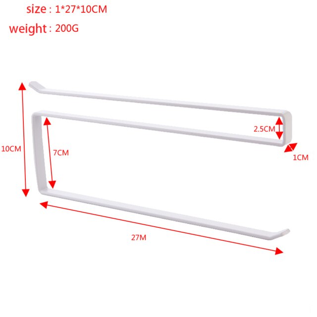 Kitchen hanging Roll Paper Rack Towel Holder Tissu... – Vicedeal