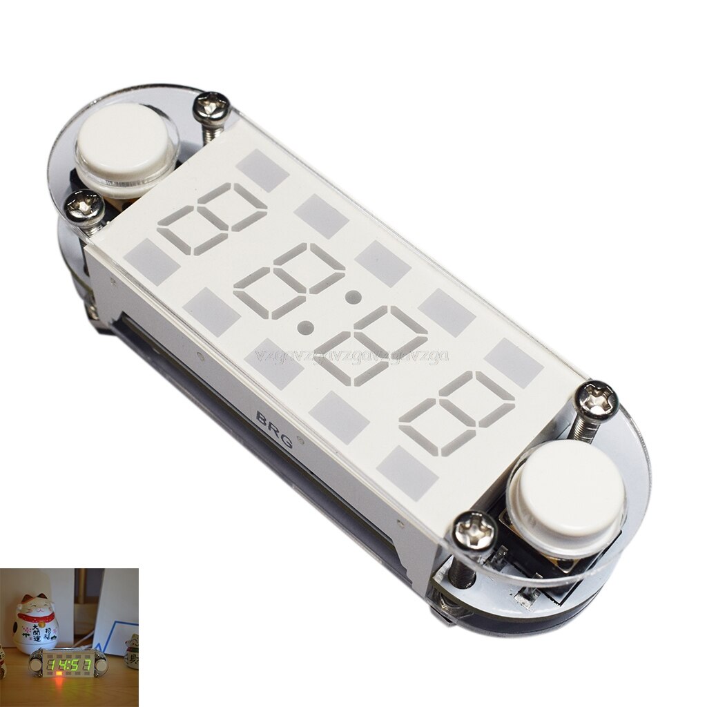 DIY Digital Tube LED Alarm Clock Kit Multifunction... – Grandado