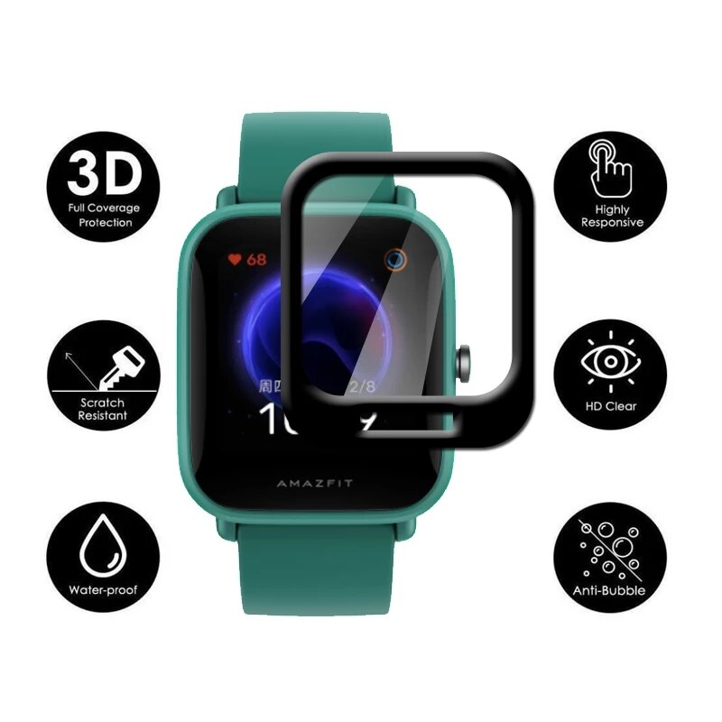 Zachte Beschermende Film Voor Amazfit Bip U Pro Ge... – Grandado