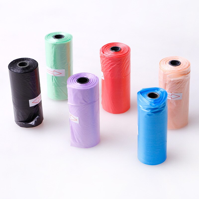 Solid Color Dog Garbage Bags Pets Outdoor Home Was... – Vicedeal