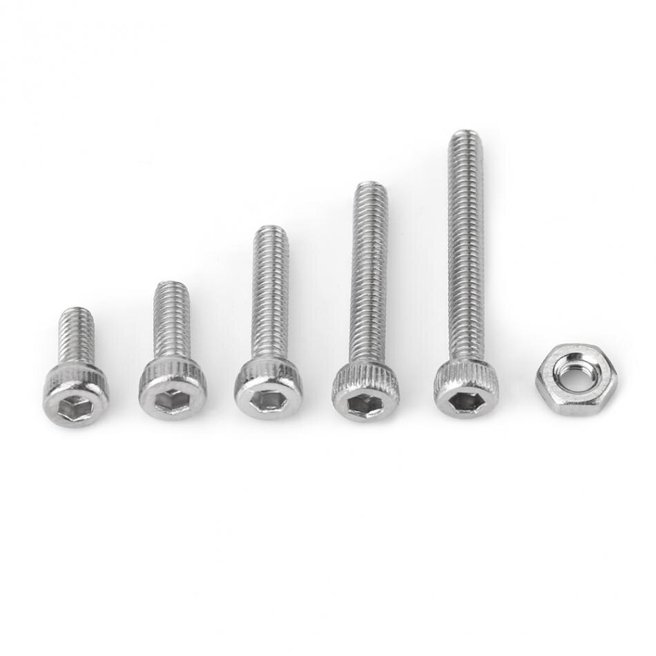 210pcs/set M2.5 Stainless Steel SS304 Hex Socket H... – Grandado