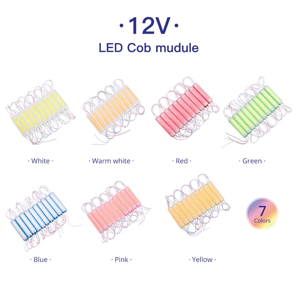 Módulo de led cob 12v, módulo de fita de led de al... – Grandado