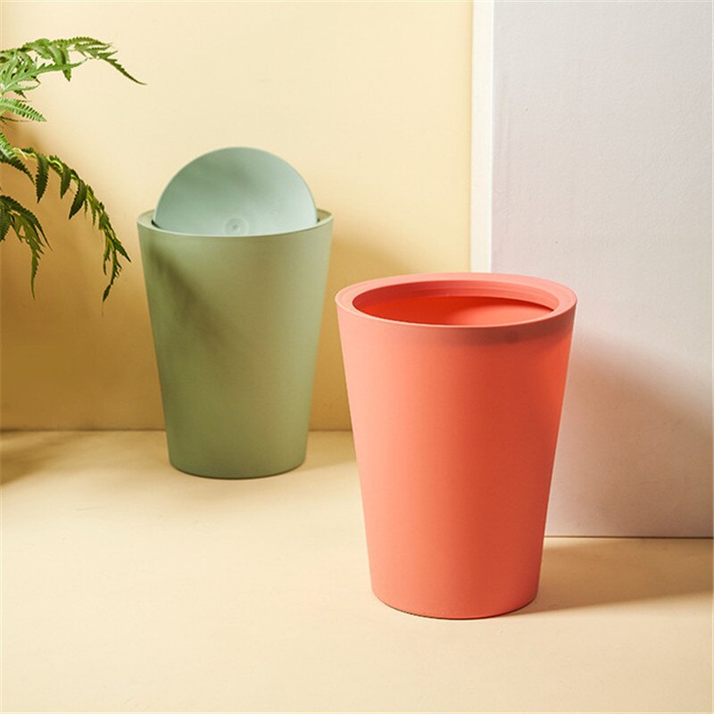 8.5L Trash Bin Nordic Dustbin Can PP Waste Bin Hom... – Grandado