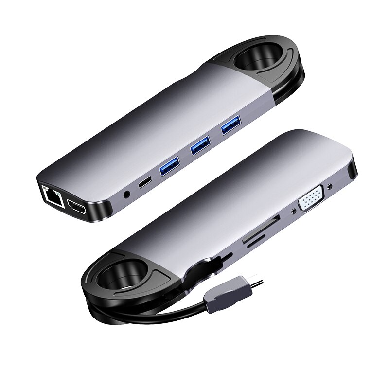 Docking Station USB C Hub Type-C Ten-In-One Conver... – Vicedeal