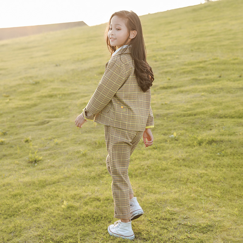 Wedding Kids Suit for Girls Formal Pant Suits for ... – Grandado