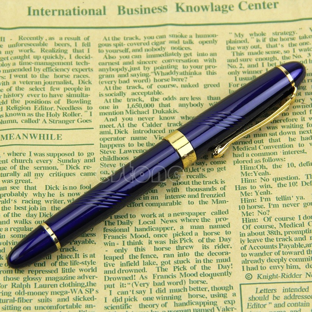 Luxury Jinhao X450 Deep Blue Fine Twist Carven B N... – Grandado