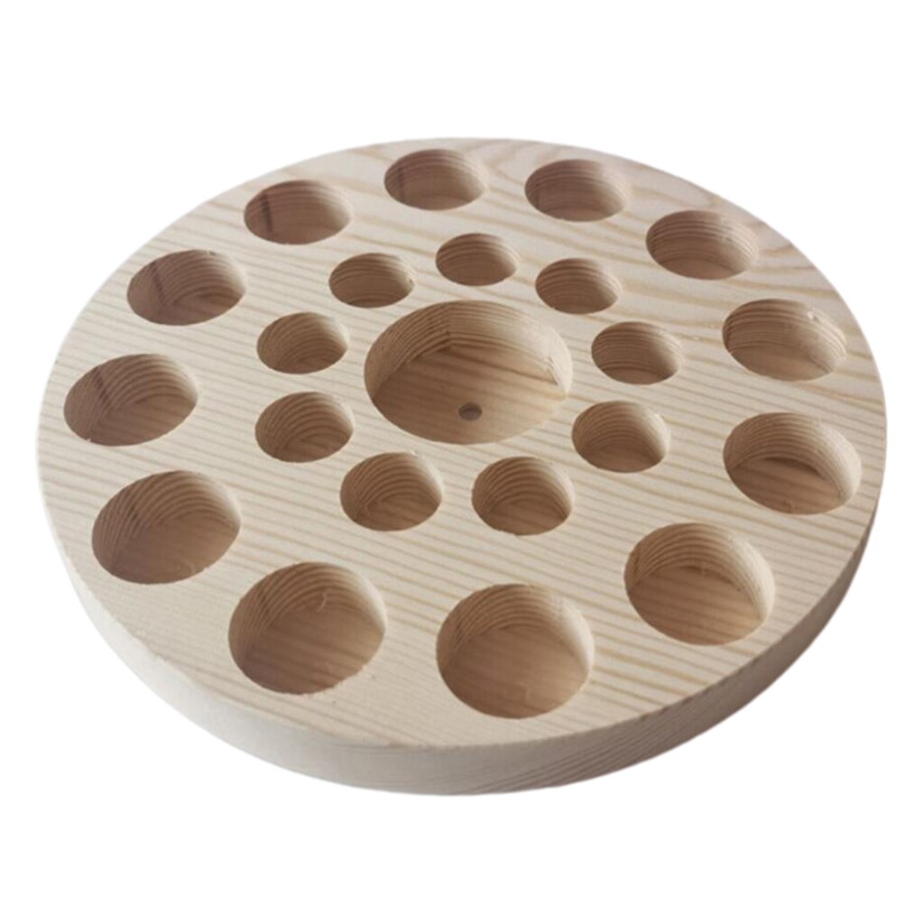 Wood Essential Oil Display Stand Rack Organizer fo... – Vicedeal