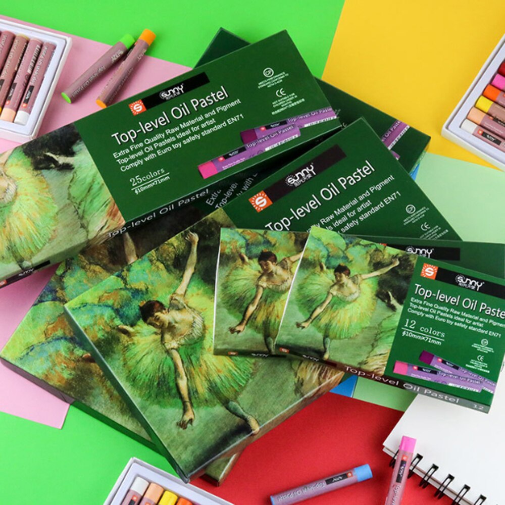 Painting Supplies Children's Oil Pastels 16 Colors... – Grandado