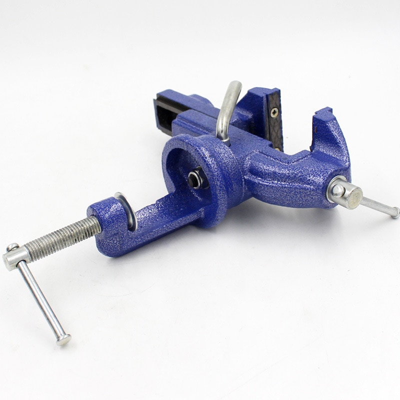 60mm 360 Degree Rotatable Mini Table Vise Cast Iro... – Grandado
