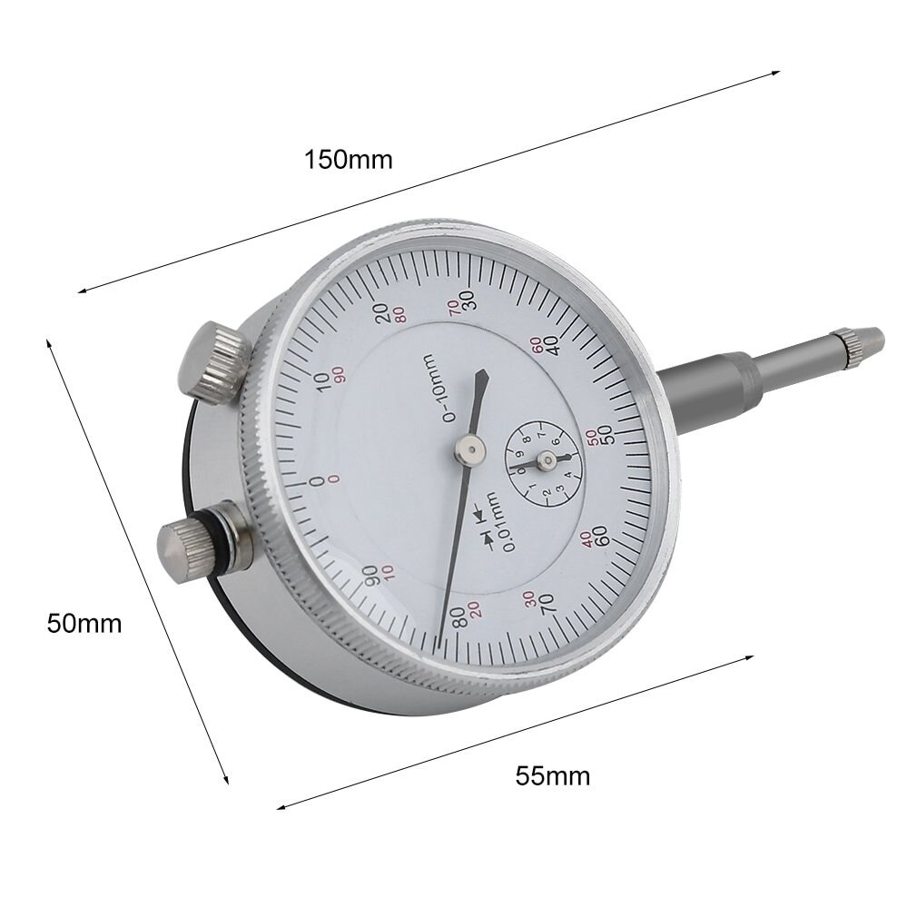 Gauging Tools 0-10mm 0.01mm Precision Dial Indicat... – Grandado