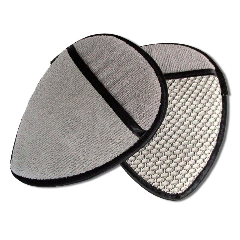 2 In 1 Soft Microfiber Car Wax Applicator Pads Pol... – Grandado