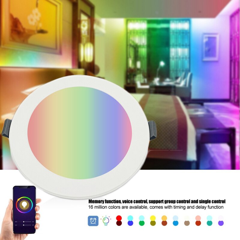 Led Downlight Wifi Smart App Dimmen Ronde Spot Lig... – Vicedeal