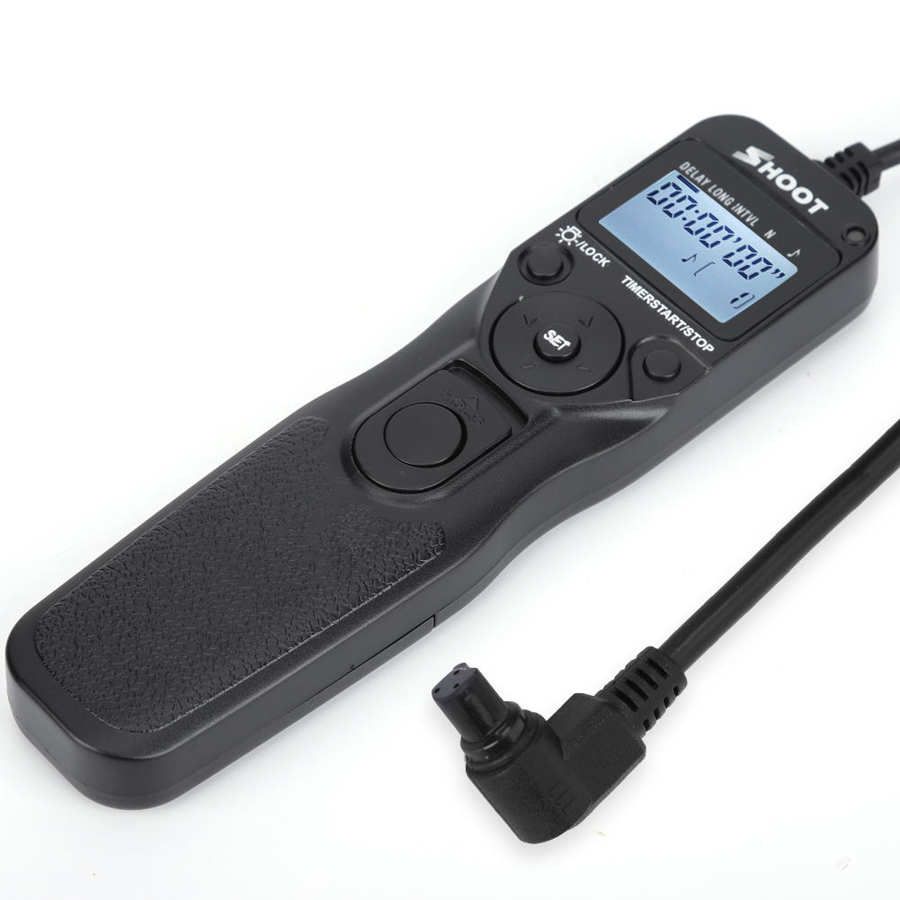 Shoot RS-80N3 LCD Timer Remote Control Shutter Rel... – Grandado