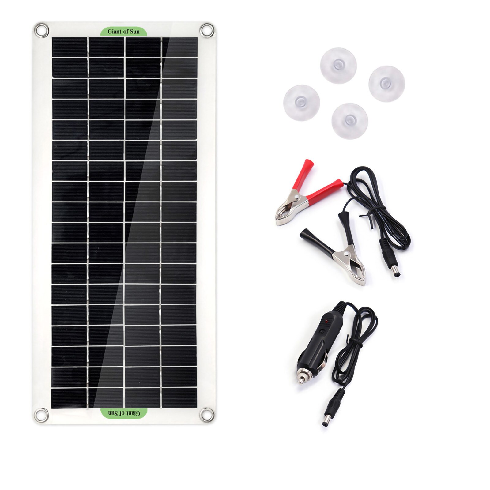 20W Solar Panel Kit Outdoor Portable Battery Power... – Vicedeal