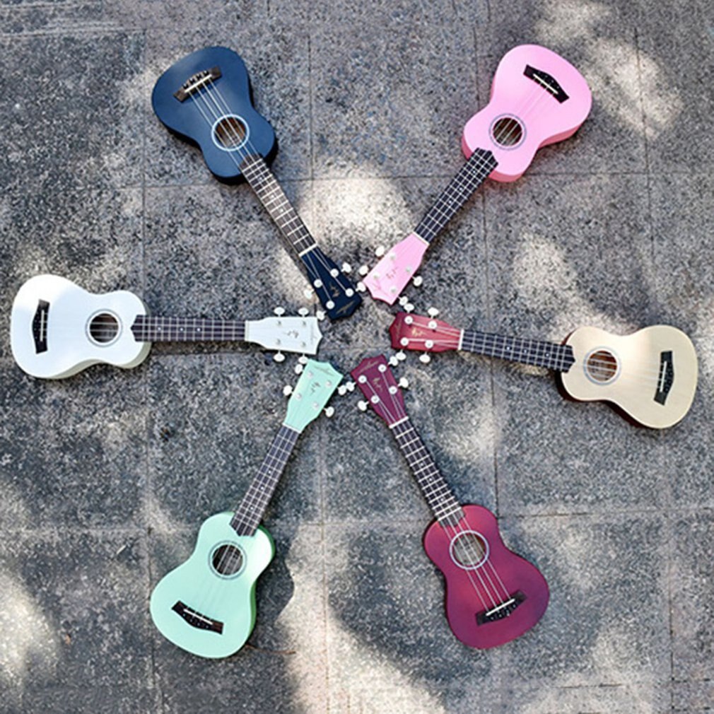 21 Inch Basswood Ukulele Musical Instruments Light... – Grandado