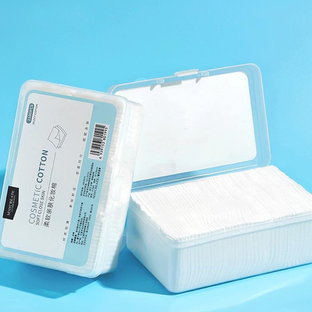 1box/1100 Pieces Of Cotton Pad Remover Cotton Pad ... – Grandado