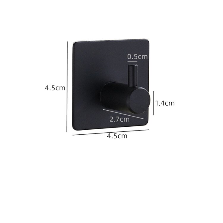 3M Sticky Storage Hook Stainless Steel Coat Hook T... – Grandado