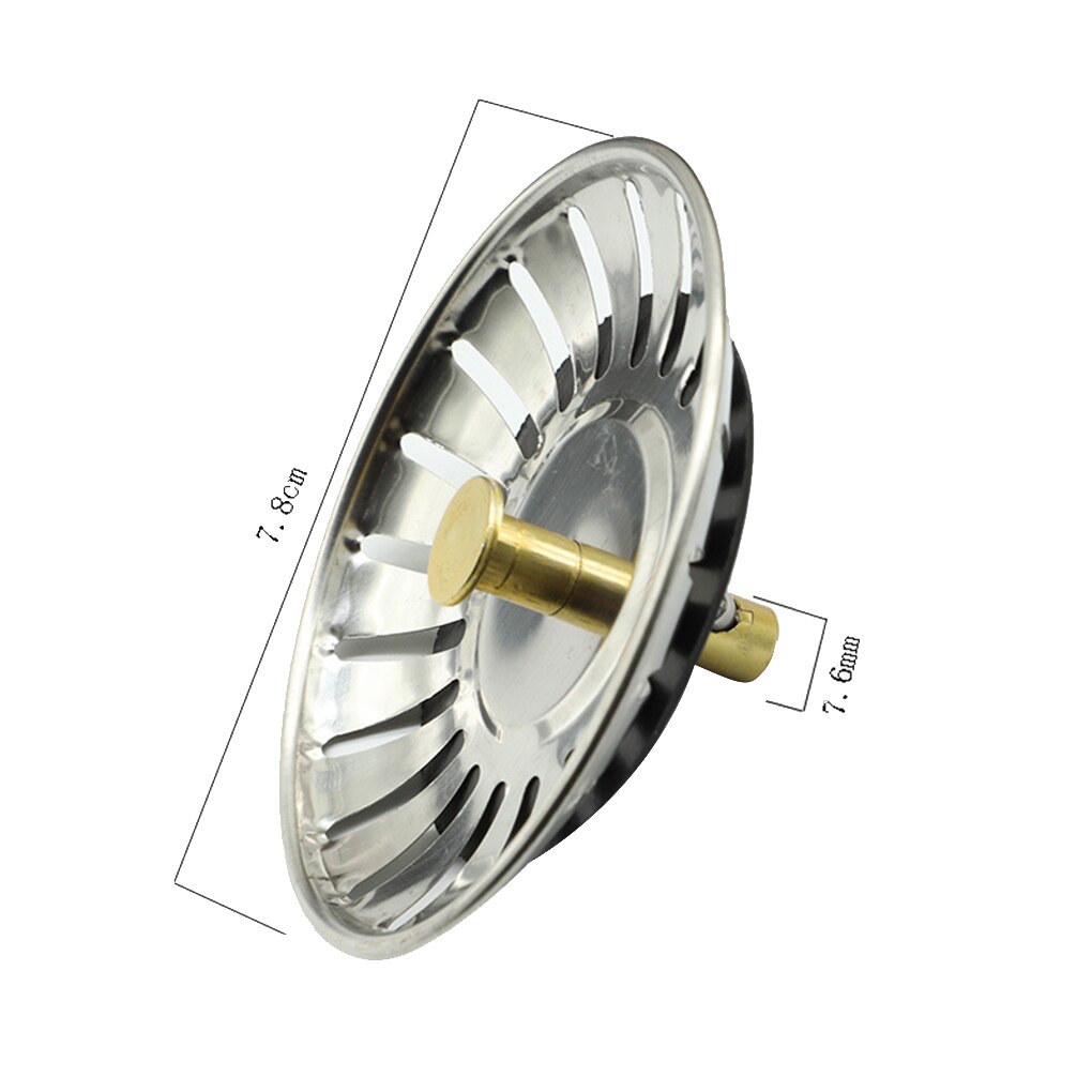 Stainless Steel Sink Cover Strainer Kitchen Waste ... – Grandado