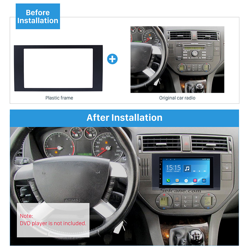 Seicane Elegante Dubbel Din Autoradio Fascia voor ... – Vicedeal