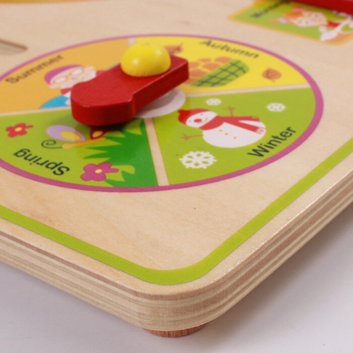 Baby Wooden Calendar Toy Multifunction Hanging Kid... – Vicedeal
