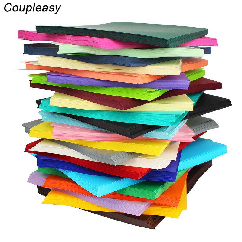 50Pcs Color Kraft Paper A4 Blank Paper DIY Handmad... – Grandado