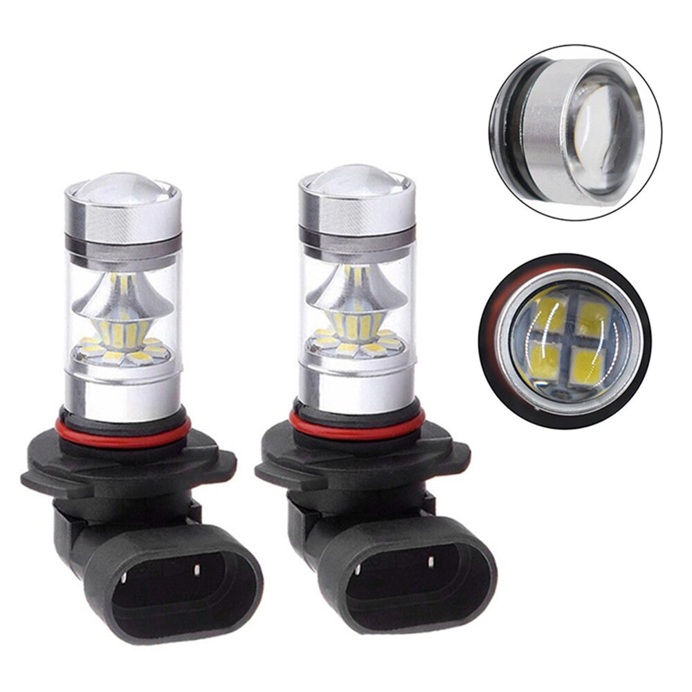 Auto accessries 2x100 W 6000K 20LED Auto Mistlampe... – Vicedeal