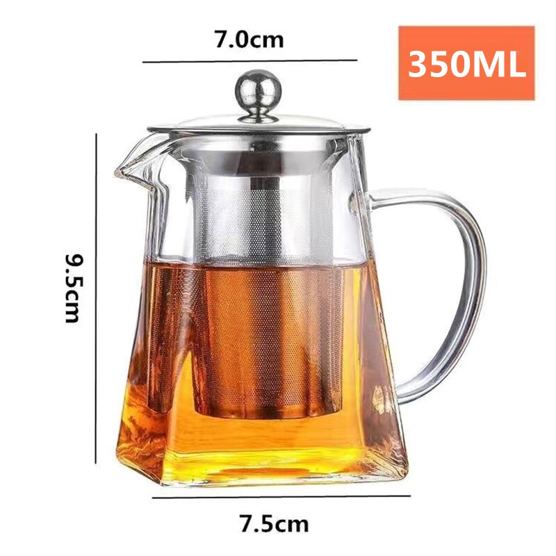 Kung Fu Tea Sets Heat Resistant Glass Teapot With ... – Grandado
