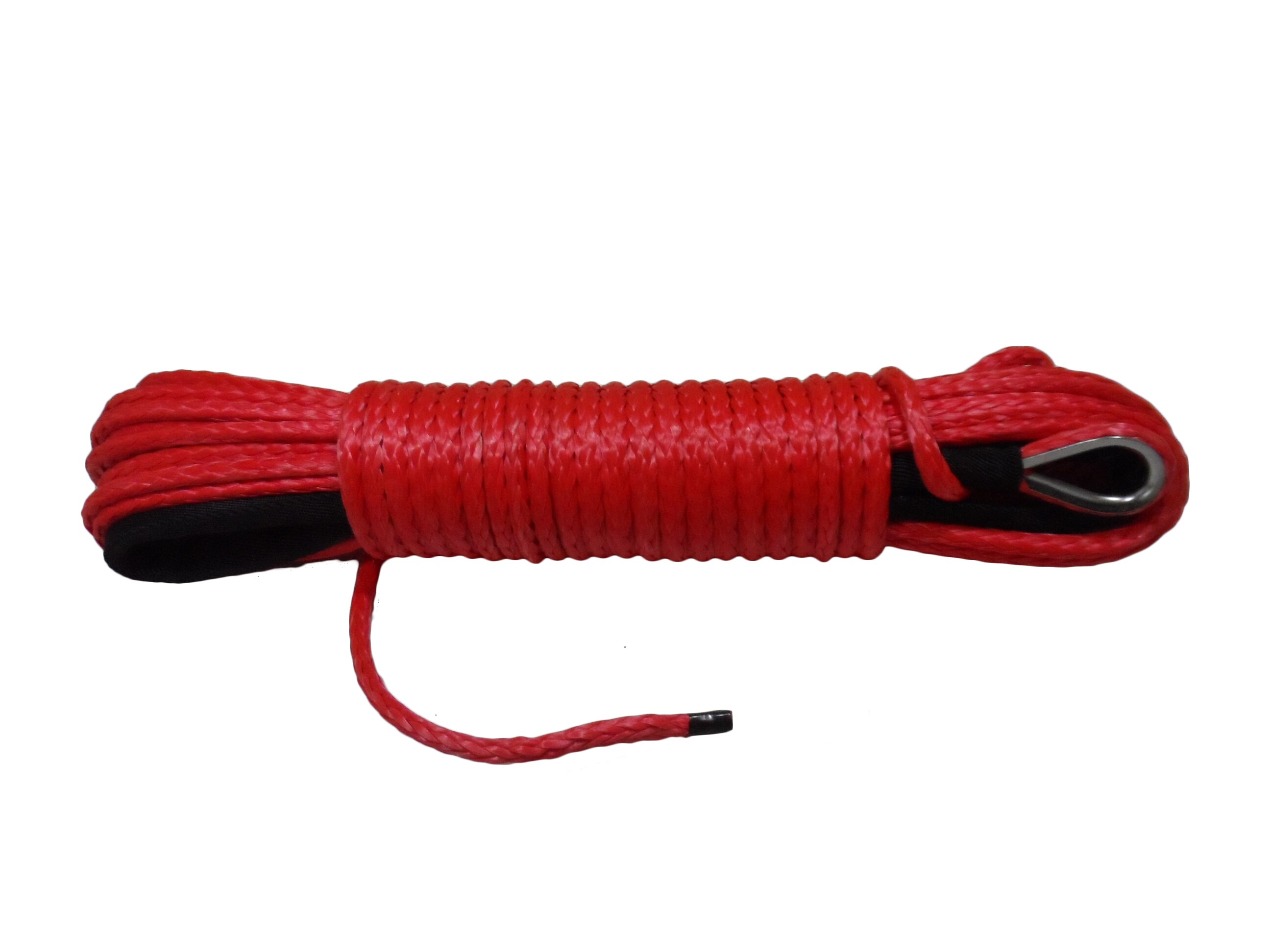 Red 5mm*15m ATV Winch Line, Synthetic Winch Rope,O... – Grandado