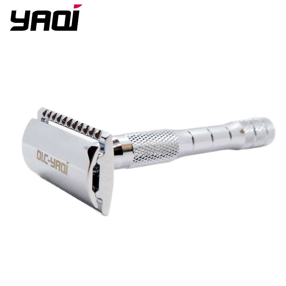 Yaqi Chrome Color Wet Shaving Double Edge Safety R... – Grandado