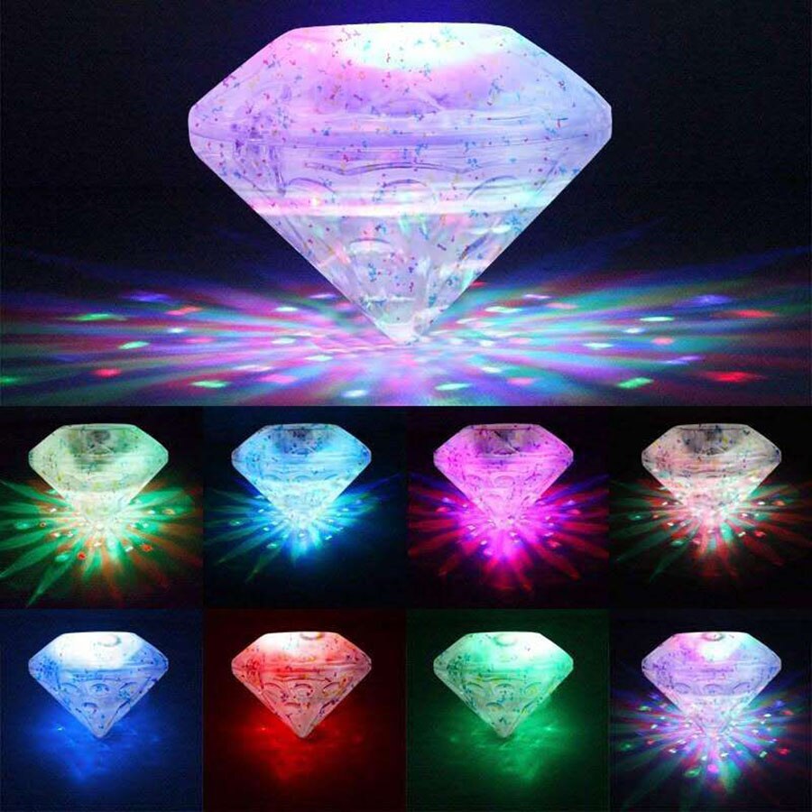 RGB Floating Submersible Underwater Light Glow Sho... – Vicedeal