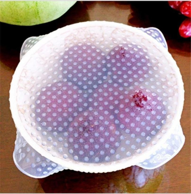 Multifunctional Silicone Food Wrap Clear Reusable ... – Grandado
